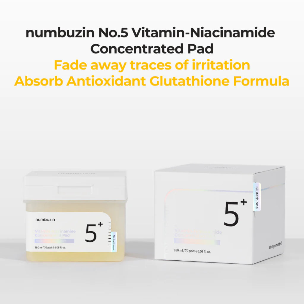 numbuzin - No.5 Vitamin-Niacinamide Concentrated Pad – BASIC MADE CO